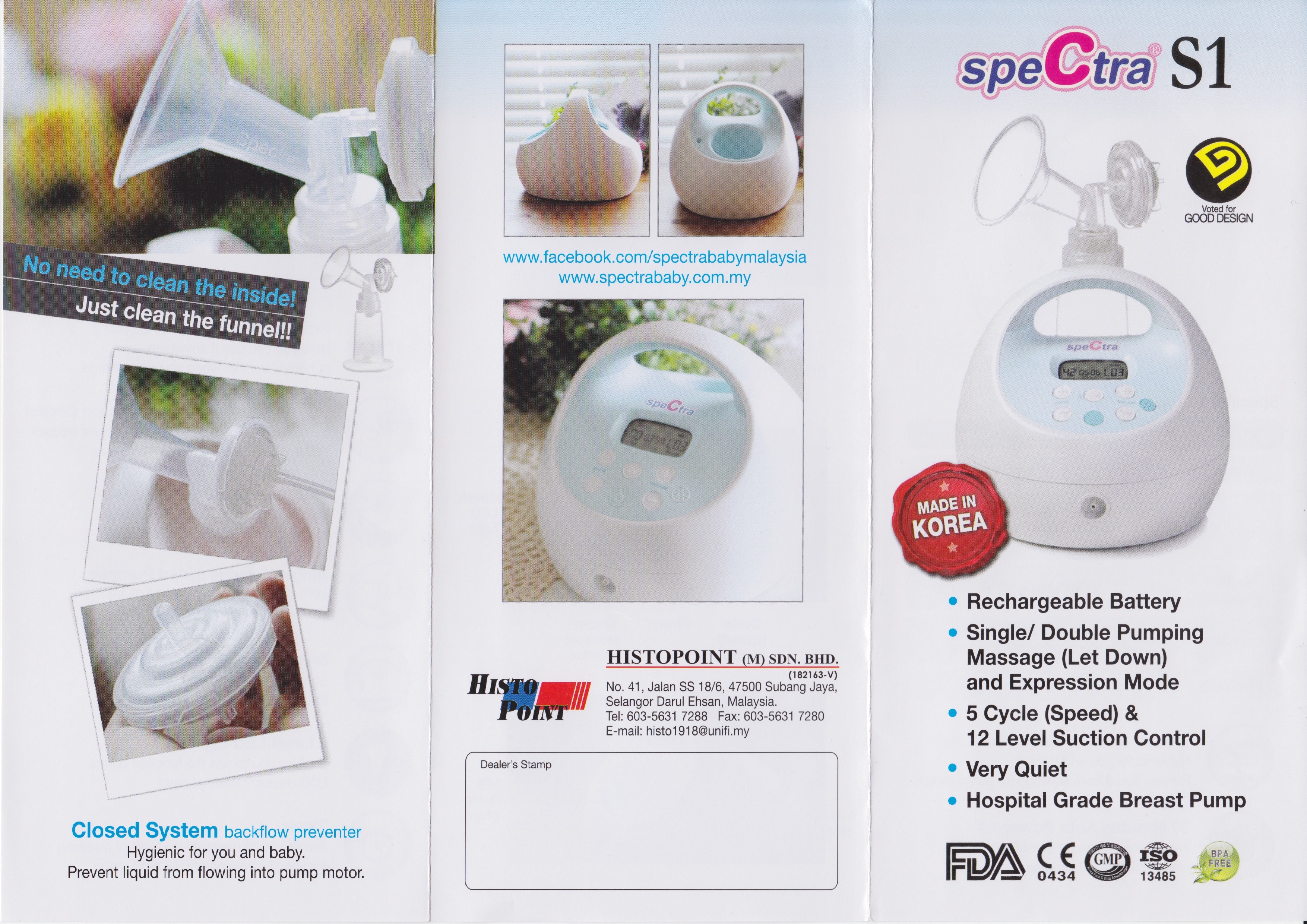 PumpOnTheGoSpectra S1 Double electric breast pump - PumpOnTheGo
