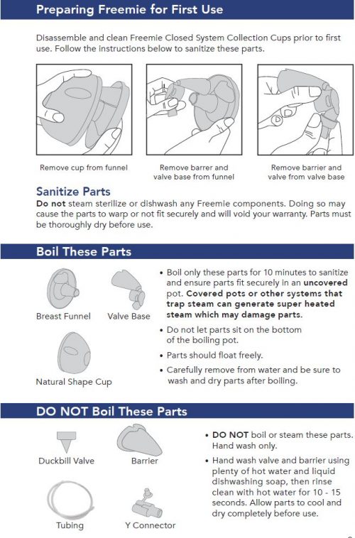 PumpOnTheGo Breast Pumps Expert » Freemie Collection Cups